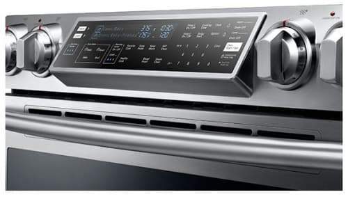 Samsung NE58F9710WS 30 Inch Slide-In Electric Range with Flex Duo Oven ...