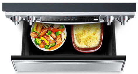 Samsung NE58F9710WS 30 Inch Slide-In Electric Range with Flex Duo Oven ...