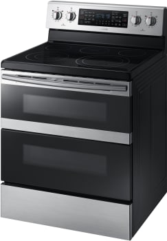 Samsung NE59M6850SS 30 Inch Freestanding Electric Range with 5 Heating ...