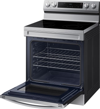 Samsung NE63A6111SS 30 Inch Freestanding Electric Smart Range with 4 ...