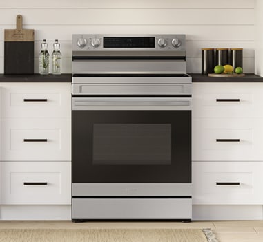 Samsung NE63A6511SS 30 Inch Freestanding Electric Smart Range with 5 ...