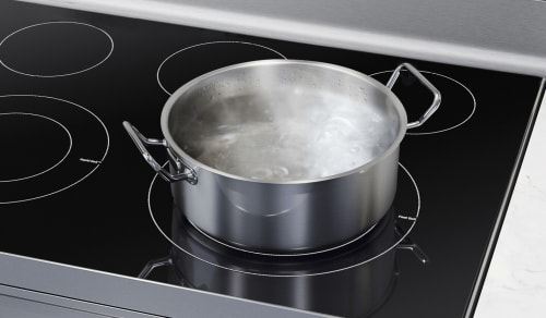 Samsung NE63A6311SS 30 Inch Freestanding Electric Smart Range with 5 ...