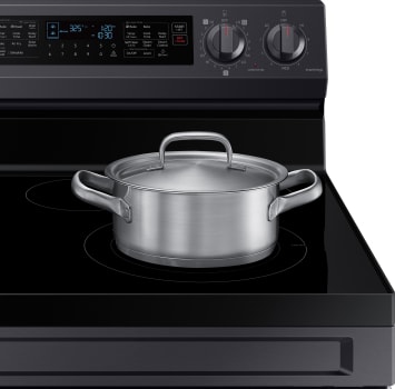 Samsung NE63A6751SG 30 Inch Freestanding Electric Smart Range with 5 ...