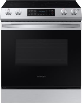 Samsung NE63T8311SS 30 Inch Slide-In Electric Smart Range with 5 ...