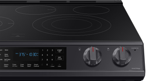 Samsung NE63T8511SG 30 Inch Slide-In Smart Electric Range with 5 ...