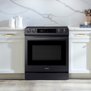 Samsung NE63T8711SG 30 Inch Slide-In Electric Smart Range with 5 ...