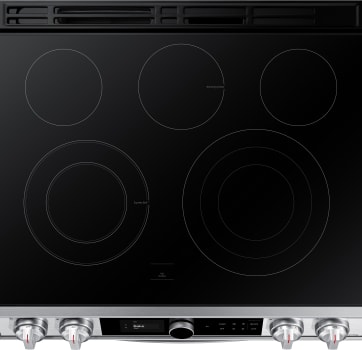 Samsung NE63T8711SS 30 Inch Slide-In Electric Smart Range with 5 ...