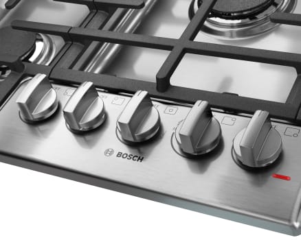 Bosch NGM8055UC 31 Inch Gas Cooktop with Continuous Grates, LED Light ...