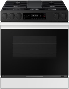 Samsung NSG6DB830012 30 Inch Smart Slide-In Gas Range with 5 Sealed ...