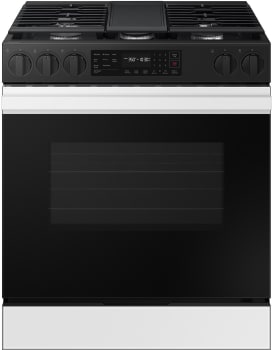 Samsung NSG6DB830012 30 Inch Smart Slide-In Gas Range with 5 Sealed ...