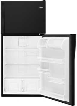 Whirlpool WRT318FZDB 30 Inch Top Freezer Refrigerator with 18 cu. ft ...