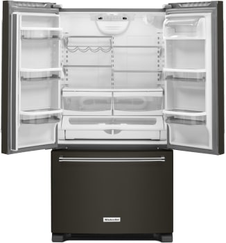KitchenAid KRFC300EBS 36 Inch Counter Depth French Door Refrigerator ...
