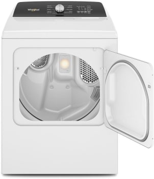 Whirlpool WED5050LW 29 Inch Top Load Electric Dryer with 7.0 cu. ft ...