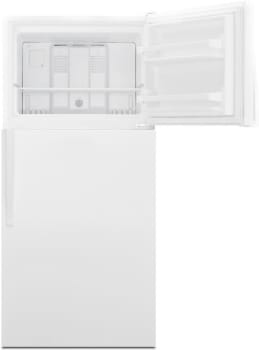 Whirlpool WRT138FFDW 30 Inch Top Freezer Refrigerator with 18 Cu. Ft ...