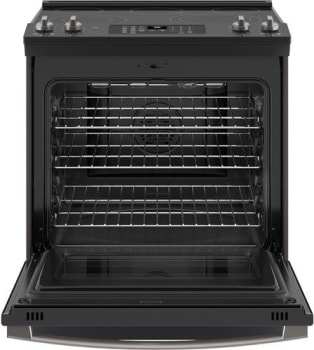 GE JS760FPDS 30 Inch Electric Range with 5 Radiant Elements, 5.3 Cu. Ft ...