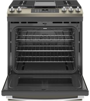 GE JGS760EPES 30 Inch Slide-In Smart Gas Range with 5 Sealed Burners, 5 ...