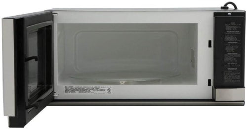 Sharp R1214TY 24 Inch Over the Counter Microwave with Smart & Easy ...