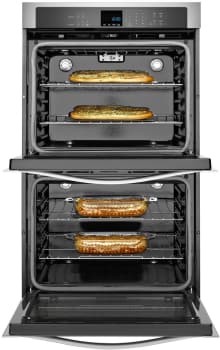 Whirlpool WOD51EC7AS 27 Inch Double Electric Wall Oven with Temperature ...
