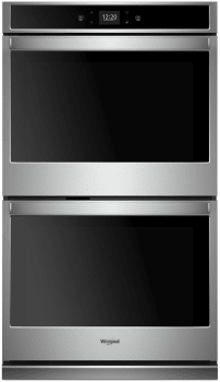 Whirlpool WOD51EC7HS 27 Inch Smart Double Oven with 8.6 cu. ft. Total ...