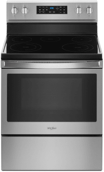 Whirlpool WFE550S0HZ 30 Inch Freestanding Electric Range with 5 Element ...