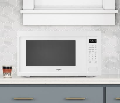 Whirlpool WMC50522HW 2.2 cu. ft. Countertop Microwave with Sensor Cook ...