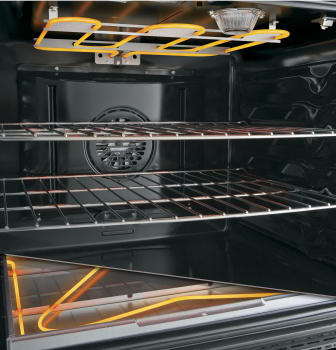 GE PB911SJSS 30 Inch Freestanding Electric Range with True Convection ...