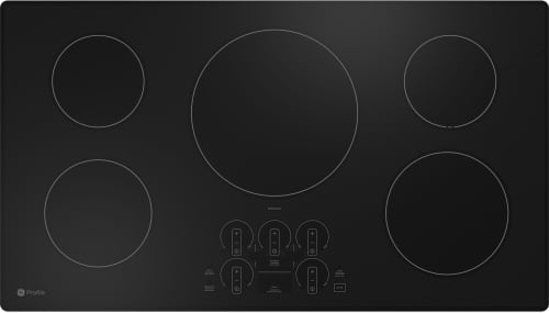 GE Profile PHP7036DTBB 36 Inch Induction Smart Cooktop with 5 Induction ...