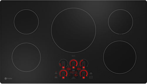 GE PHP7036DTBB 36 Inch Induction Smart Cooktop with 5 Induction ...