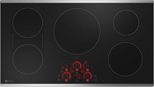 GE PHP9036STSS 36 Inch Induction Smart Cooktop with 5 Elements, Smooth ...