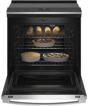 GE PHS930YPFS 30 Inch Smart Slide-In Induction Range with 5 Heating ...