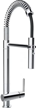 Franke FF5300 Single Handle Pull Down Semi-Pro Kitchen Faucet with 1.75 ...
