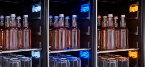 Zephyr PRB24C01BG 24 Inch Single Zone Refrigerator Beverage Cooler with ...