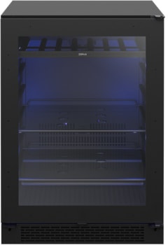 Zephyr PRB24C01BPG 24 Inch Single Zone Beverage Cooler with 5.6 Cu. Ft ...