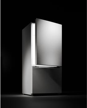 Midea MRB19B7AST 30 Inch Bottom Mount Refrigerator with 18.7 Cu. Ft ...