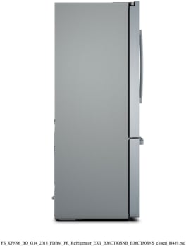Bosch B36CT80SNS 36 Inch Smart Counter Depth French Door Refrigerator ...