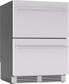Zephyr PRRD24C1AS 24 Inch Single Zone Refrigerator Drawers with 5.4 cu ...