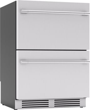 Zephyr PRRD24C2AS 24 Inch Dual Zone Refrigerator Drawers with 5.1 Cu ...