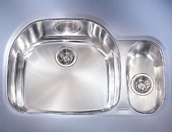 Franke PRX160 30 Inch Undermount Double Bowl Stainless Steel Sink with ...