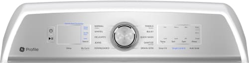 GE PTW605BSRWS 28 Inch Top Load Smart Washer with 4.9 Cu. Ft. Capacity ...