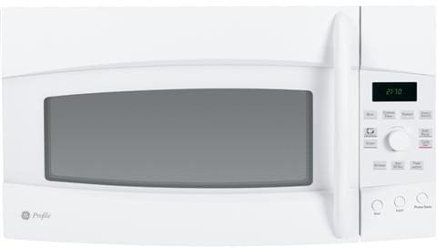 GE PVM2170DRWW 2.1 cu. ft. Over-the-Range Microwave Oven with 400 CFM ...