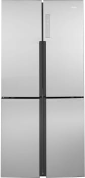 Haier QHE16HYPFS 33 Inch Quad Door Counter Depth Refrigerator with 16.4 ...
