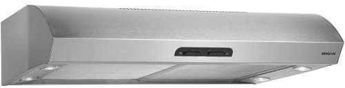 Broan QP330SS 30 Inch Under Cabinet Range Hood with 450 CFM Internal ...