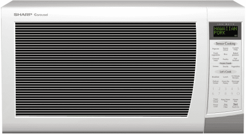 Sharp R530EWT 2.0 cu. ft. Countertop Microwave Oven with 1,200 Cooking ...