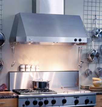 Monogram ZV48TSFSS Professional Tapered-Sided Wall Mount Canopy Range ...