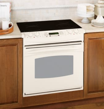 GE Profile JD900CKCC 30 Inch Drop-In Electric Range with Ceramic-Glass ...
