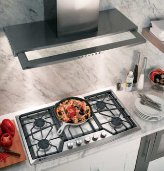 Monogram ZGU385NSMSS 36 Inch Gas Cooktop with 5 Sealed Dual Flame ...