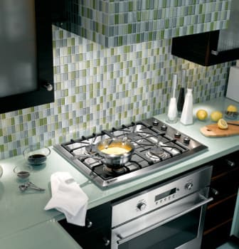 Monogram ZGU384NSMSS 30 Inch Gas Cooktop with 4 Dual Flame Stacked ...