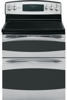 GE Profile PB975SMSS 30 Inch Electric Range with 5 Radiant Elements ...