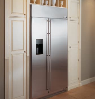 Monogram ZISS480DXSS 48 Inch Built-in Side by Side Refrigerator with ...