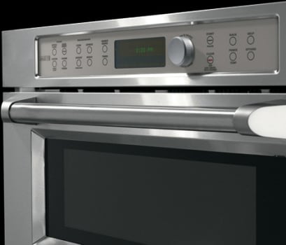 Monogram ZSC2202NSS 30 Inch Single Electric Advantium Wall Oven with 1. ...